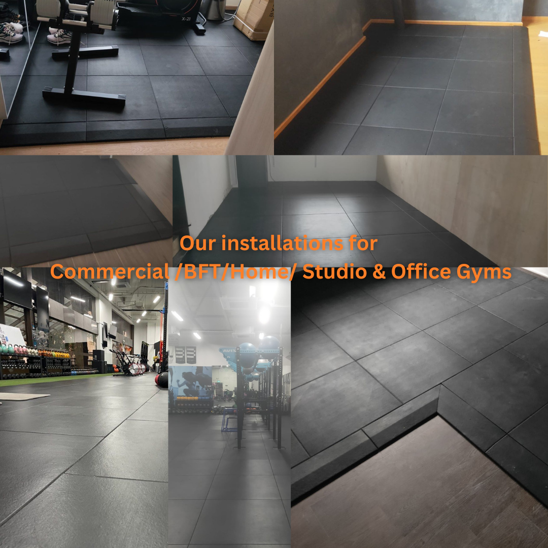 [25mm]Armaguard Premium Gym Flooring/Mats/Tiles - Rubber EPDM-SBR High ...
