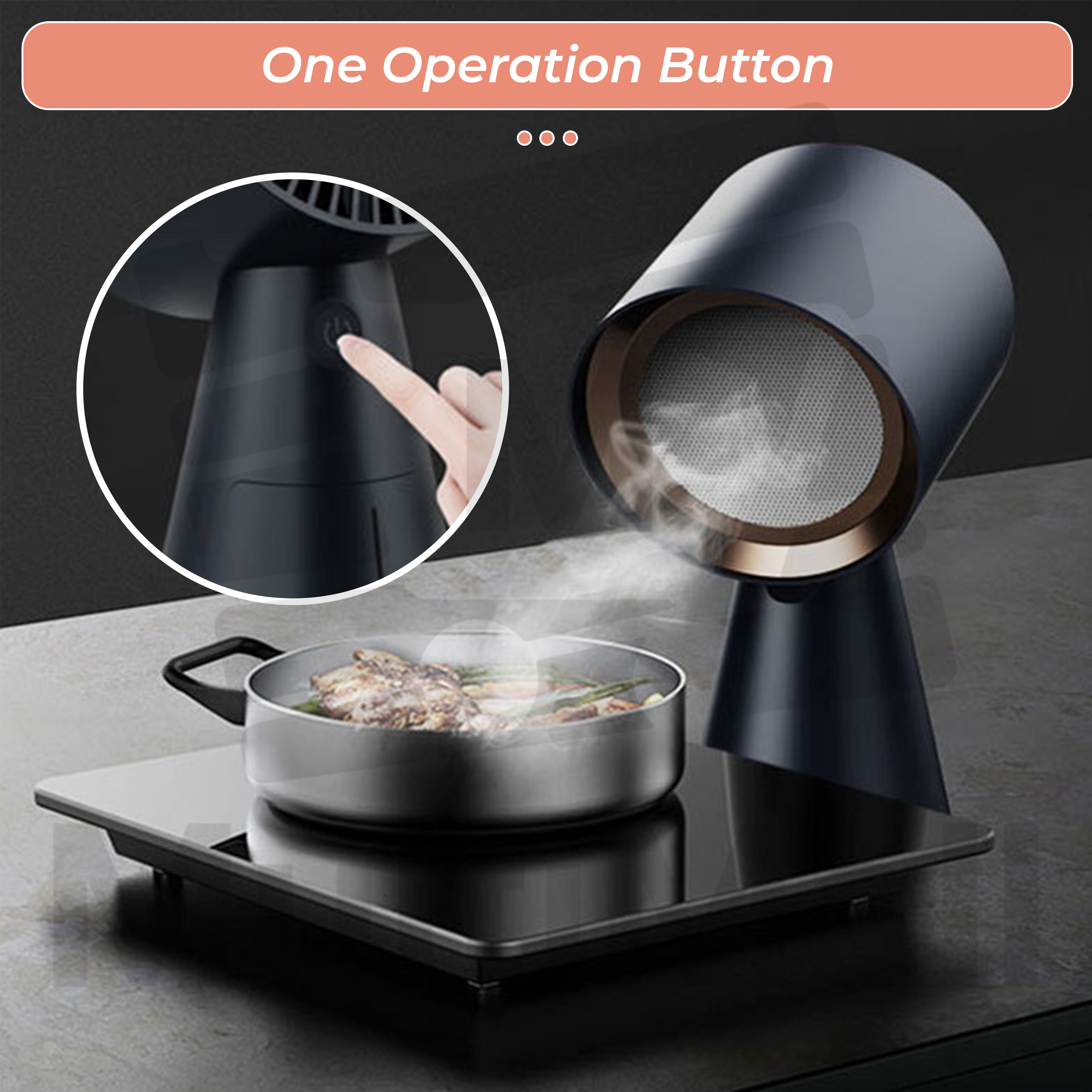 Range Hood Portable Desktop Exhaust Smoke Suction Cooker Hood Fan BBQ ...