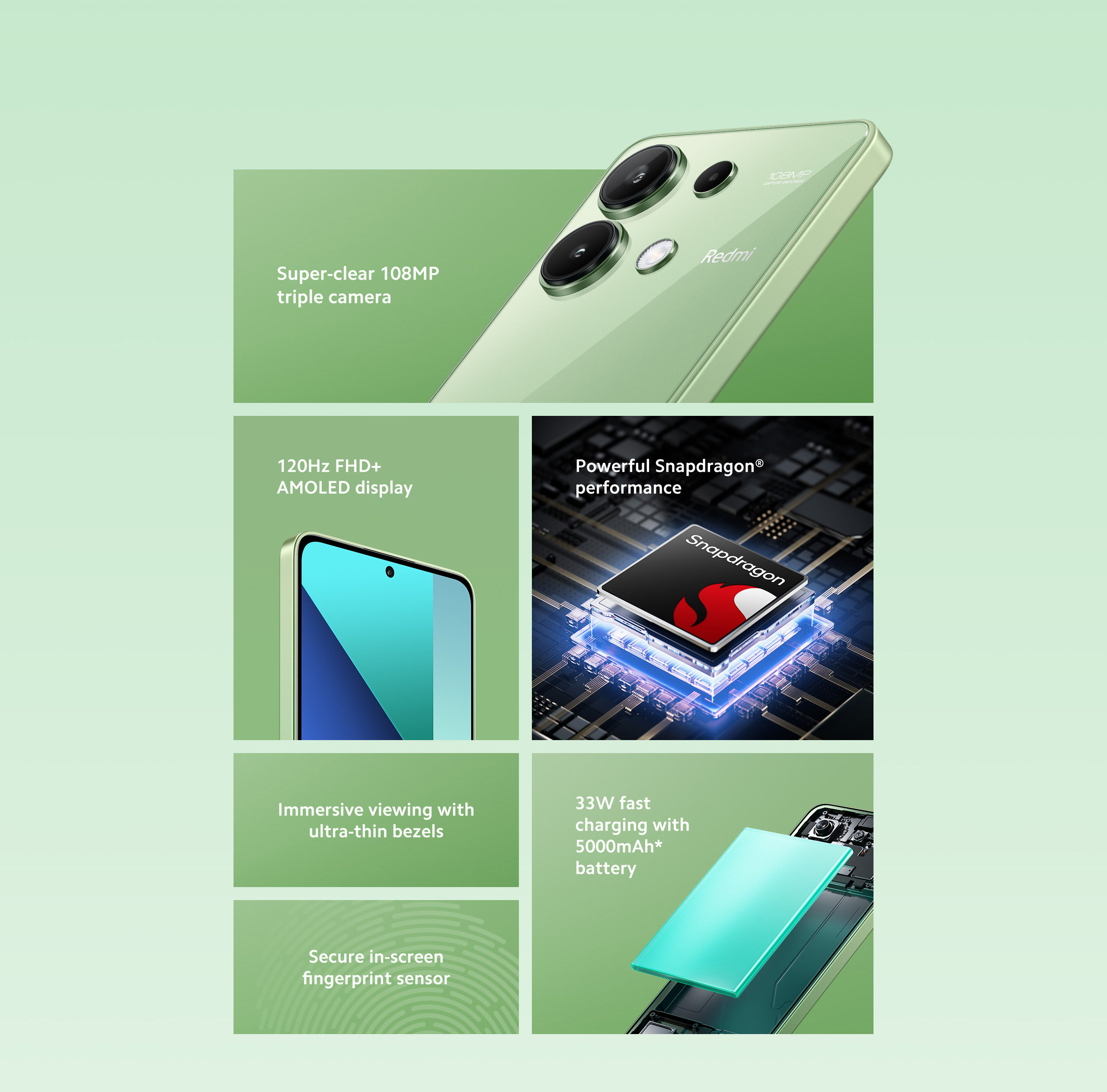 Xiaomi Redmi Note 13 6+128GB/8+256GB | 1 Year local warranty | Shopee ...