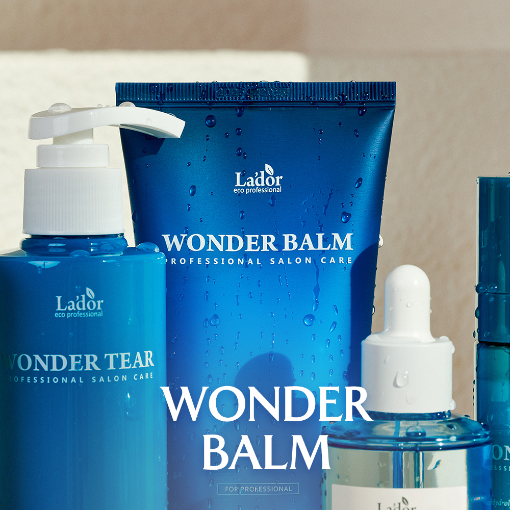 [LADOR] Wonder Balm Treatment 200ml (No Wash / Moisture / Shinier hair ...