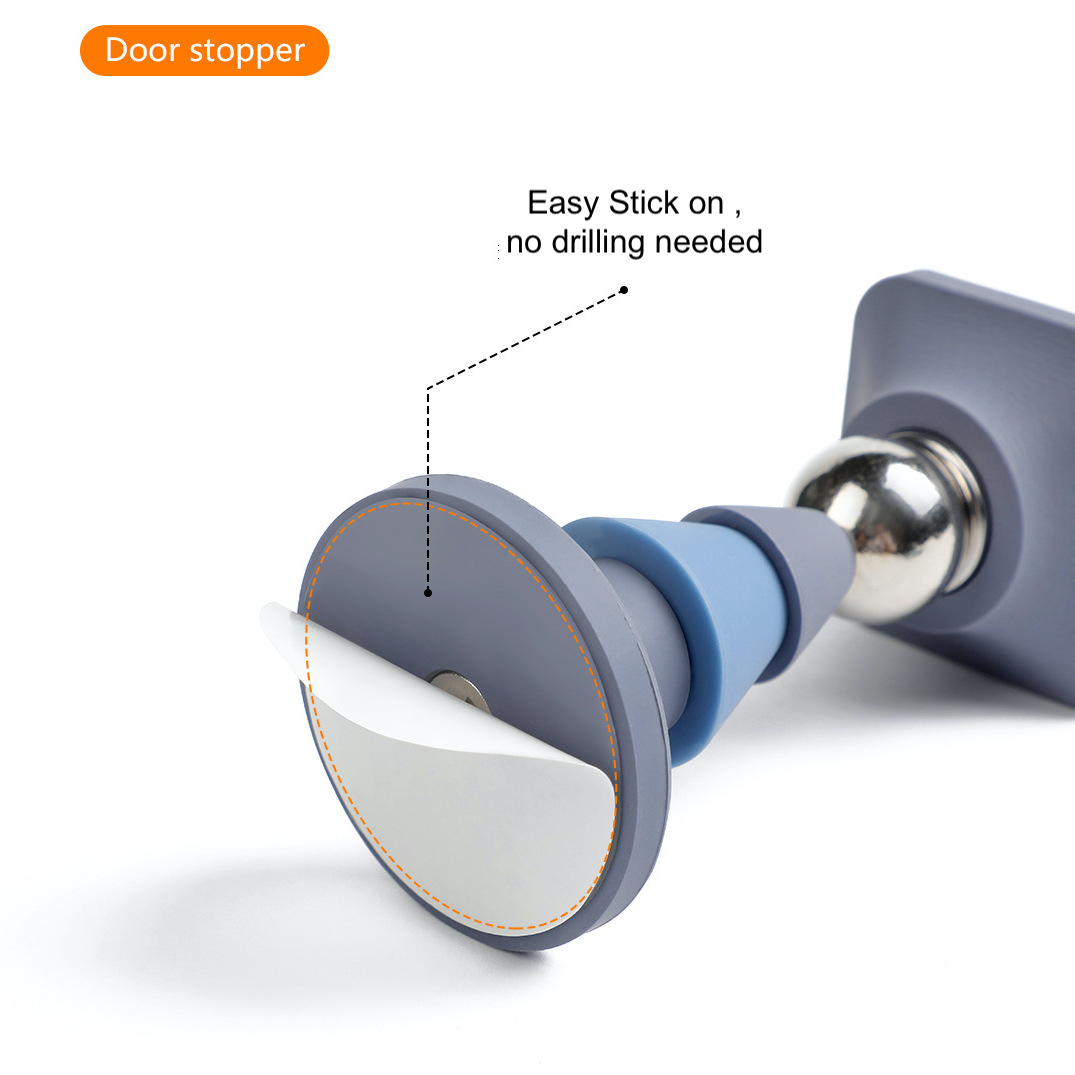 Easyhome.sg Door Stopper Silicone Magnet Suction Magnetic Door Holder ...