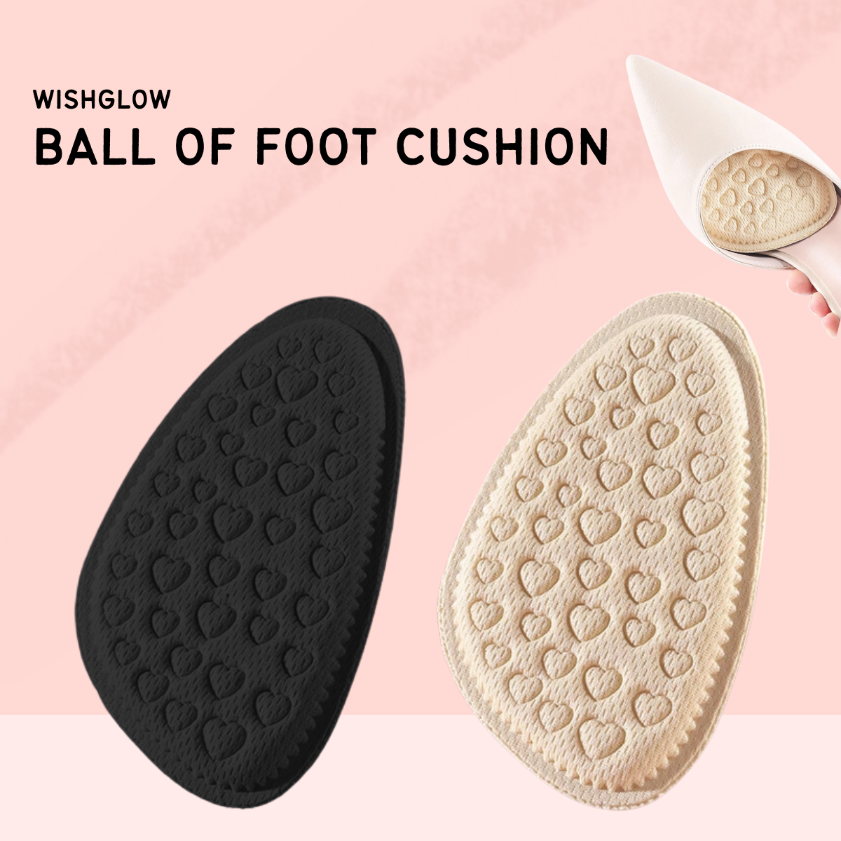 Wishglow Ball of Foot Cushion Padding Protector Pad Insert for Pain ...
