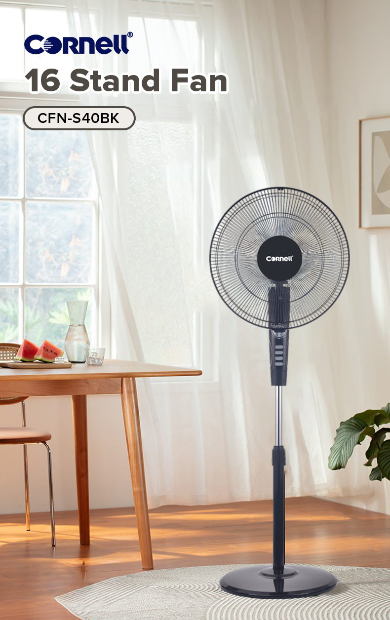 Cornell Stand Fan 16 inch New Improved Models | Shopee Singapore