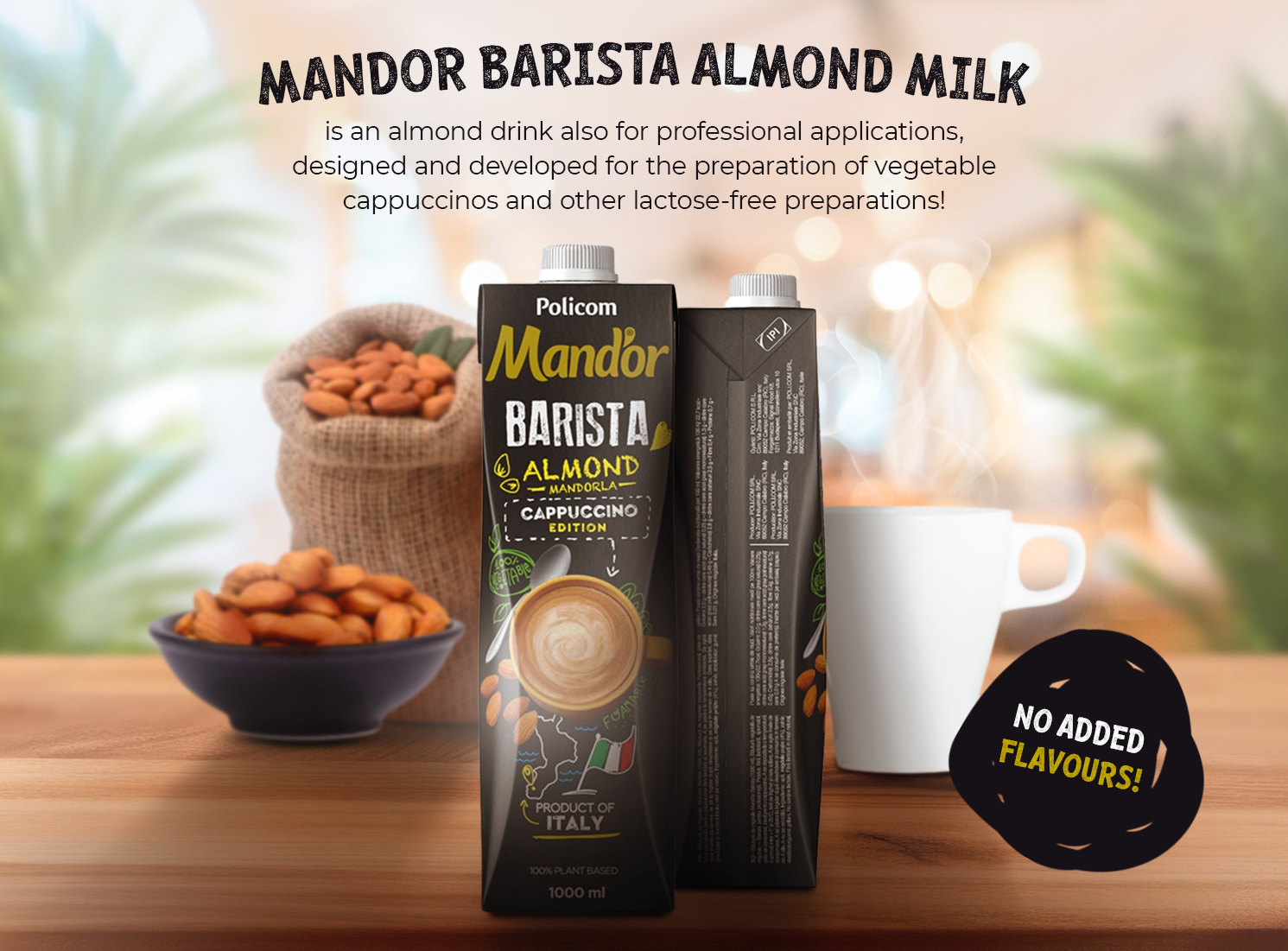 Mandor Barista Almond Milk (1Lx6) | Shopee Singapore