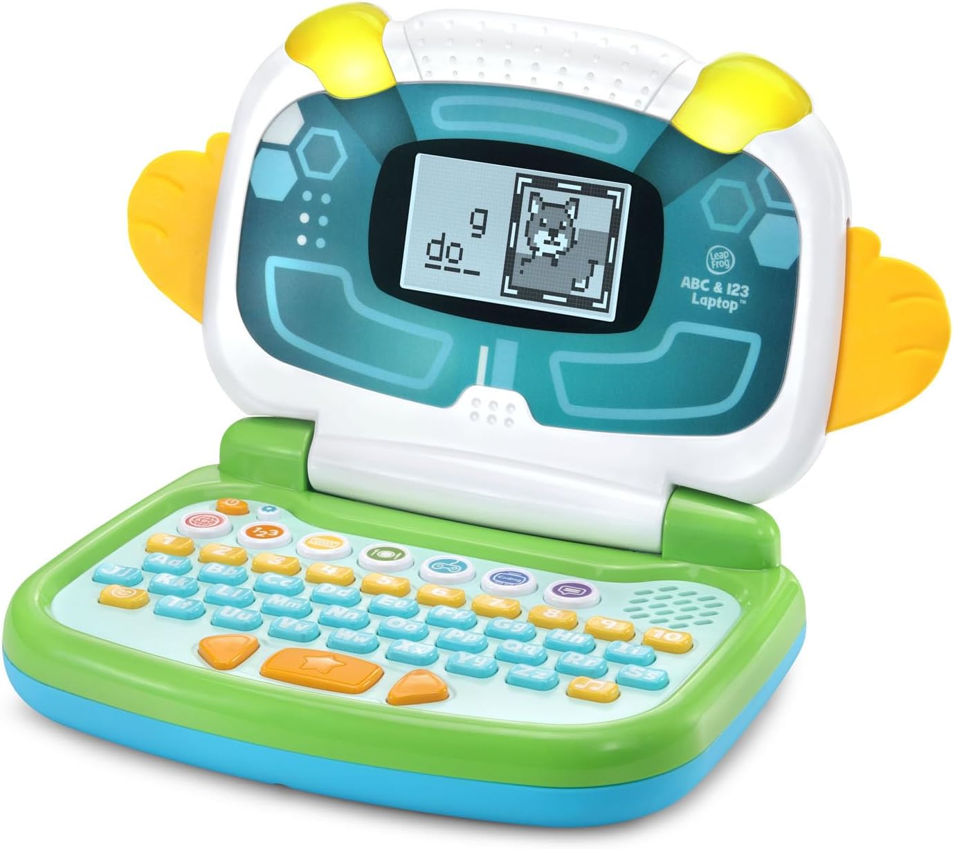LeapFrog ABC and 123 Laptop Clic the ABC 123 Character Robot Laptop ...