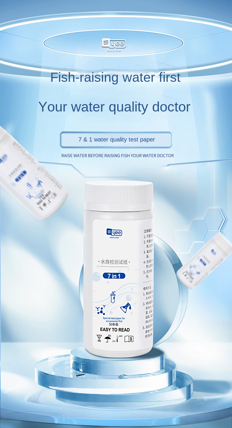 [YEE] Aquarium Test Strip Kit, 9-in-1 Water Test Paper For Fish Tank ...
