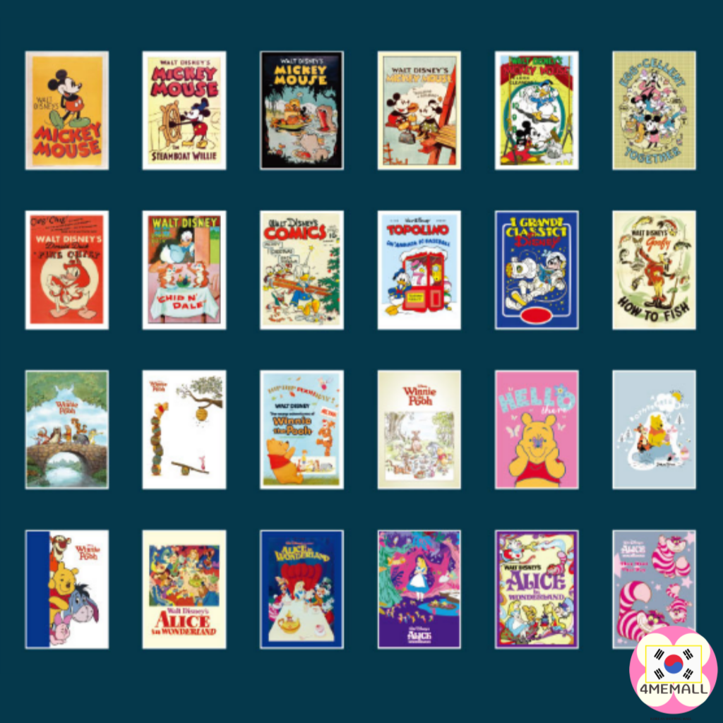 Disney Poster Coloring Book 2: Classics 53 Types Gift Coloring | Shopee ...
