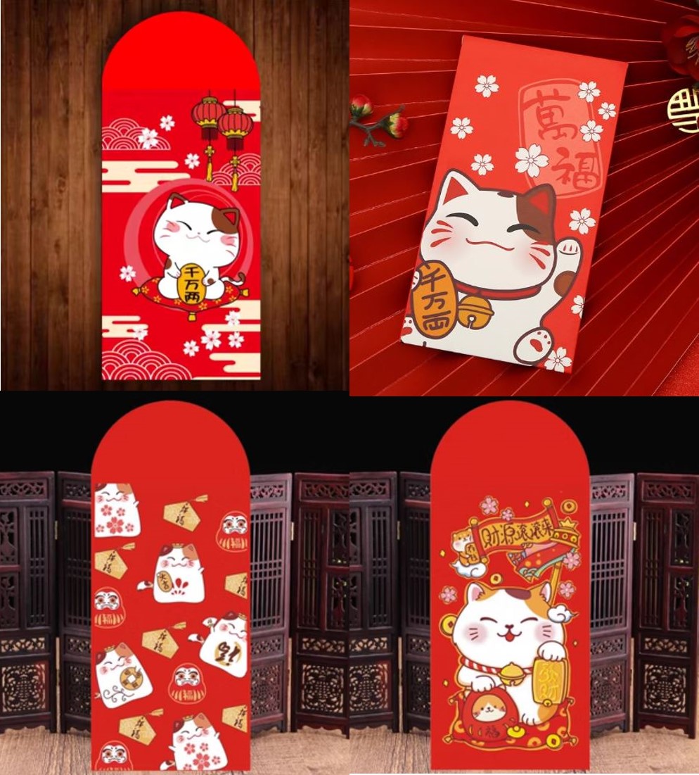 [SG READY STOCK] 2025 Snake Year Red Packets Prosperity Good Luck Ang ...