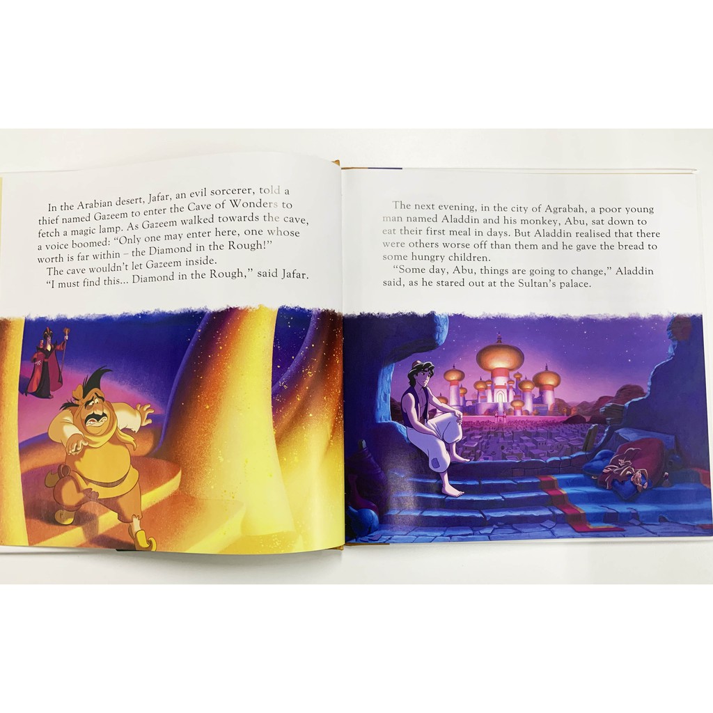 Disney Aladdin Little Readers Story Book For Kids to Read Hardcover ...