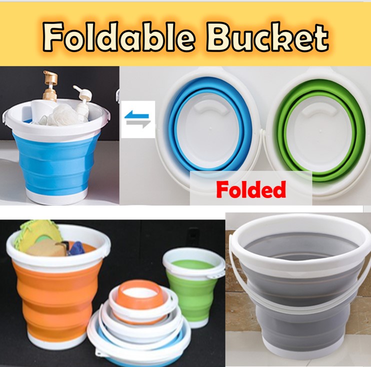 Foldable basin foldable bucket Collapsible basin 折叠 水桶 retractable ...