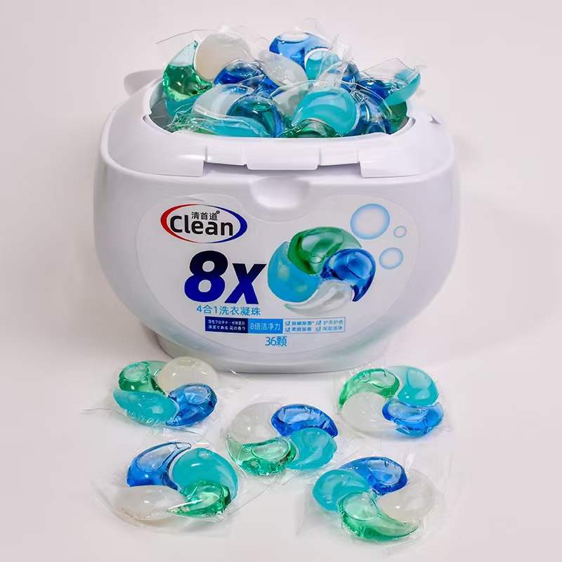 4-in-1 Laundry Capsule | Laundry Pod | Detergent Capsules (36/32 Capsules) | Shopee Singapore