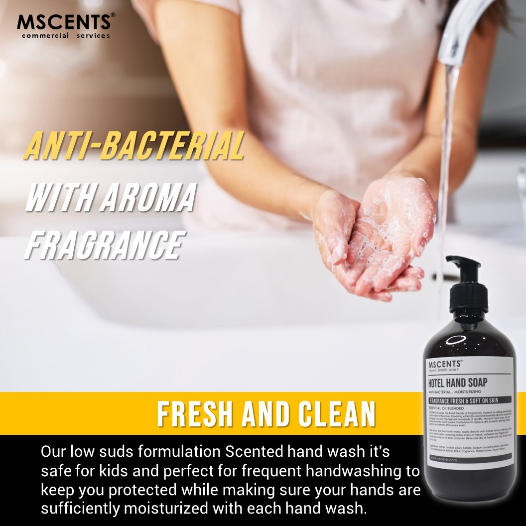 Aroma Hotel Hand Wash, Anti Bacterial 500ml Soft on Skin | Shopee Singapore