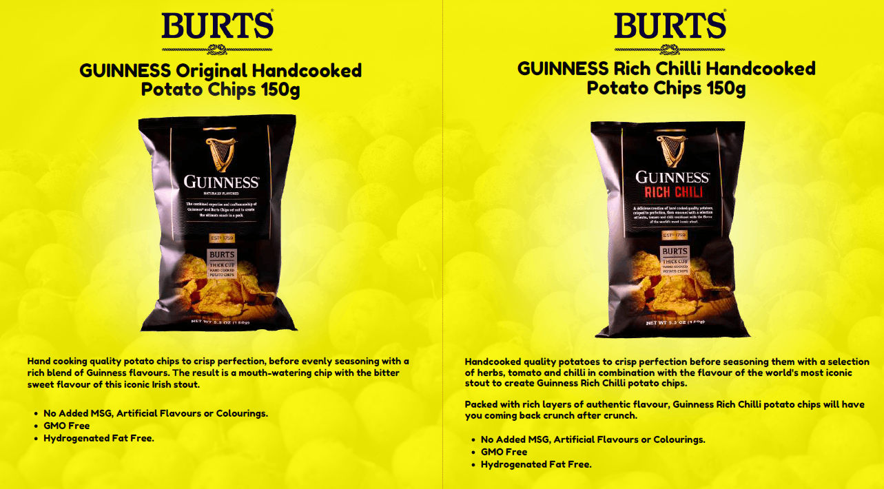 MIX & MATCH - GUINNESS Potato Chips (1 carton) | Shopee Singapore