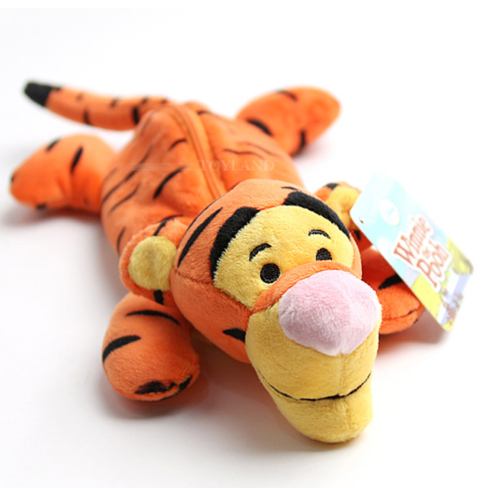 Disney Tigger Donald Duck Stitch Soft Plush Type Pencil Case Pen Bag ...