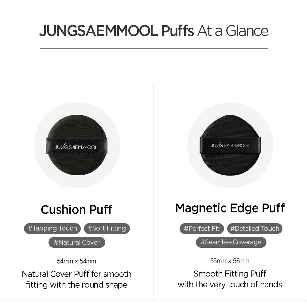 JUNGSAEMMOOL Skinny-Tap Puff (3p) | Shopee Singapore
