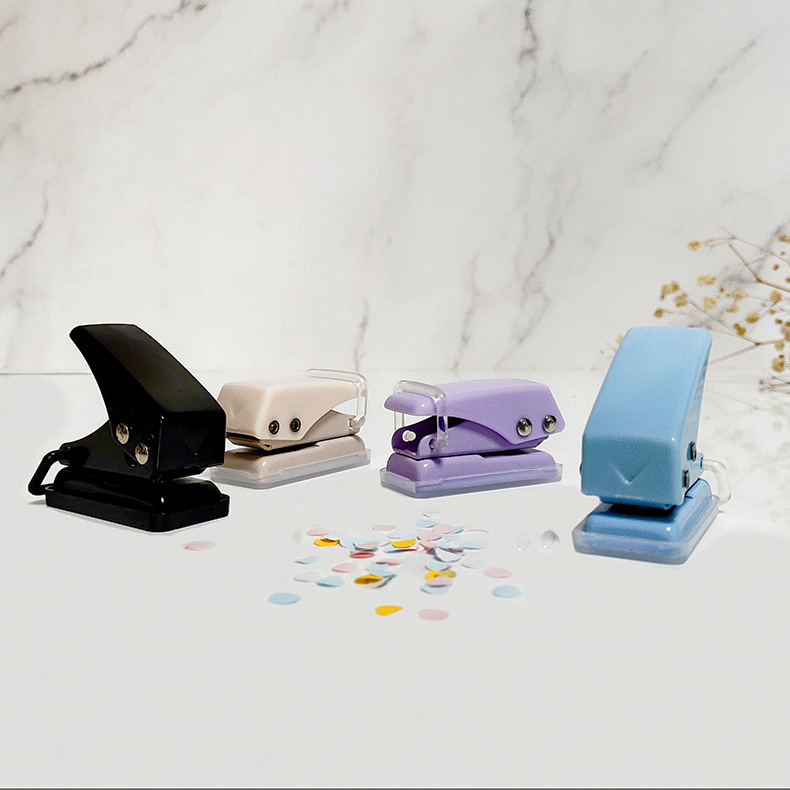 [SG Stock] 1-Hole Punch | Assorted Colours | 6mm Diameter | Handheld ...
