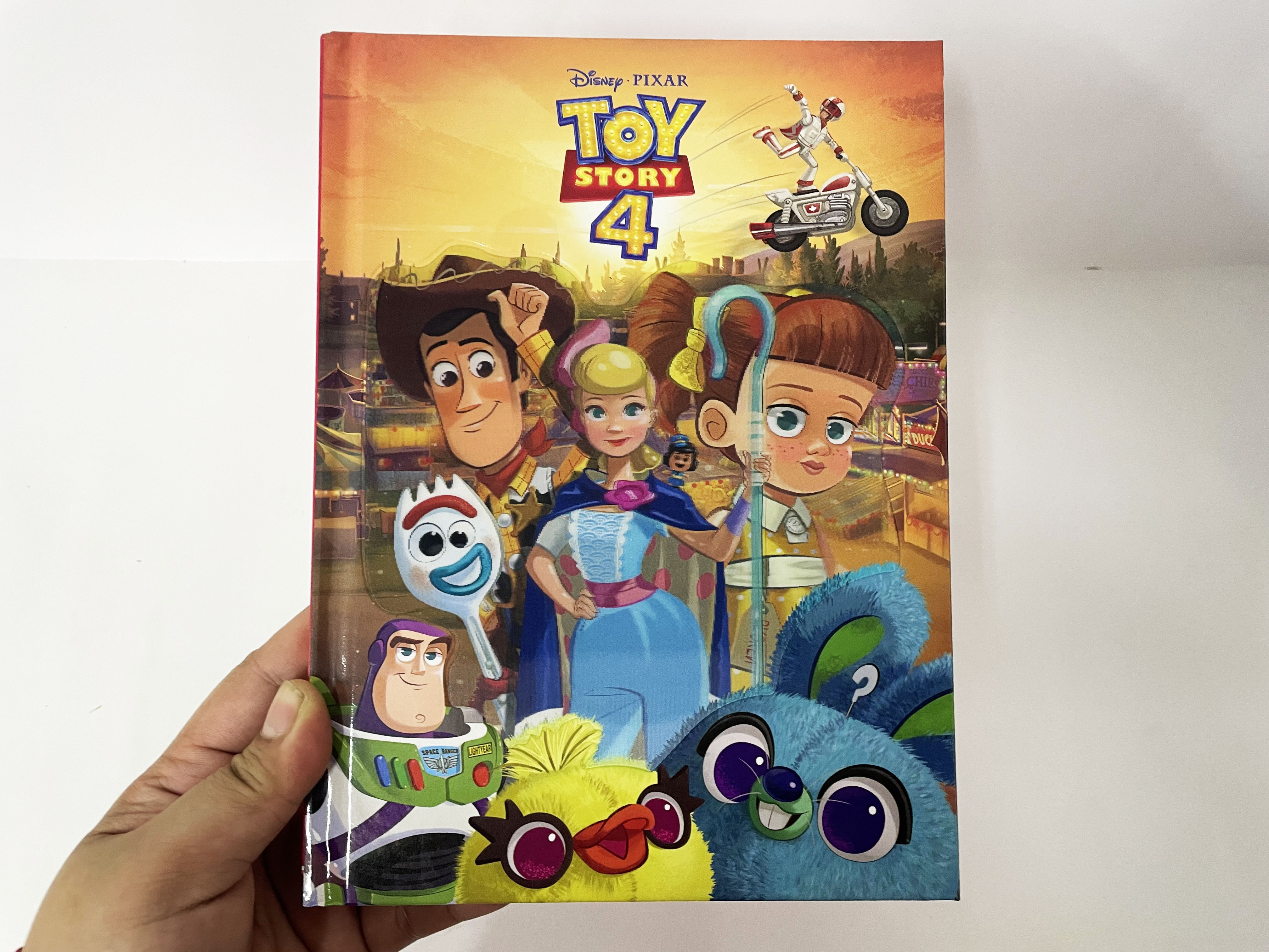 Disney Pixar Toy Story 4 Magic Readers Hardcover Storybook With ...