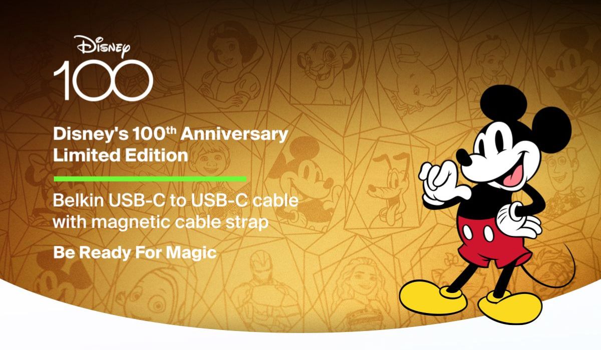 Belkin CAB011qc2MBK-DY/CAB011qc2MWH-DY Disney Series BoostCharge ...
