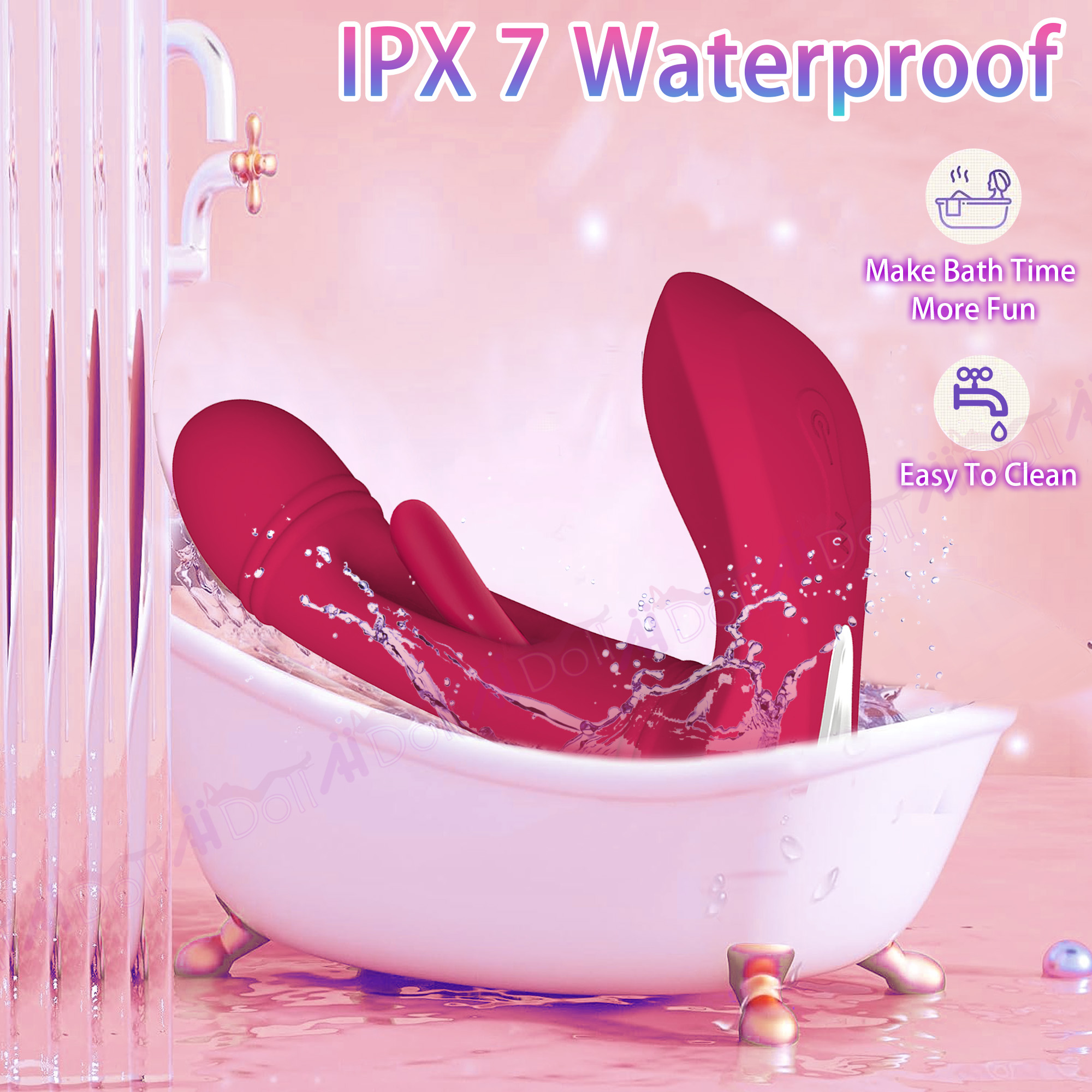 Vibrator for Woman Remote Control G Spot Flapping Dildo Adult Sex Toys ...