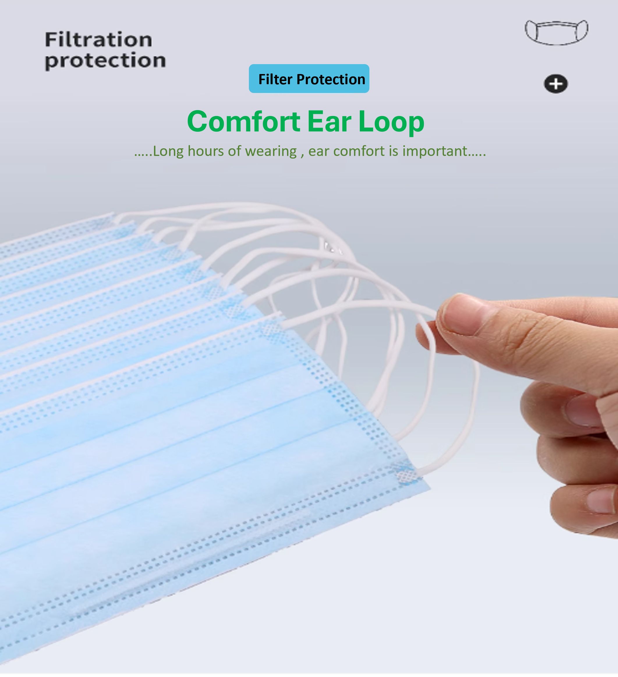 ♡SG Ready Stocks♡ 3PLY Individual Pack Medical Face Mask (BEF95%, Face ...