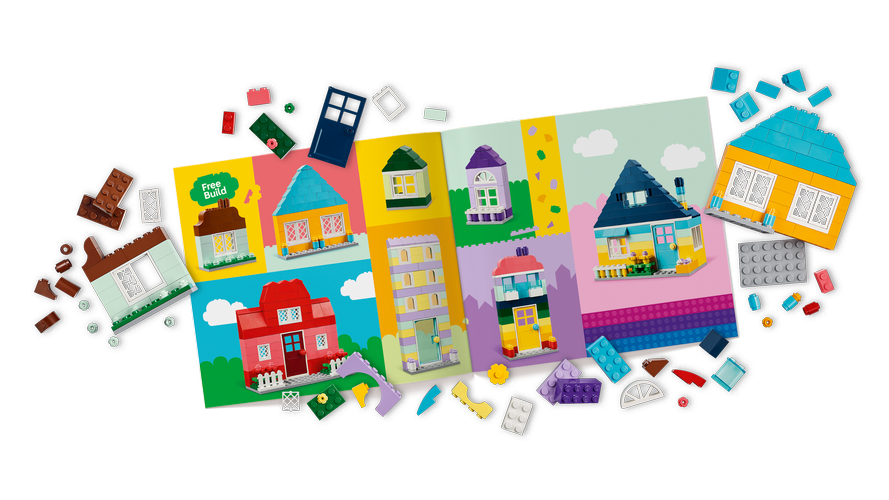 LEGO Classic 11035 Creative Houses | Shopee Singapore