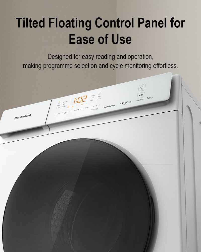 Panasonic 8kg Hygiene Care Front Load Washing Machine Washer NA ...
