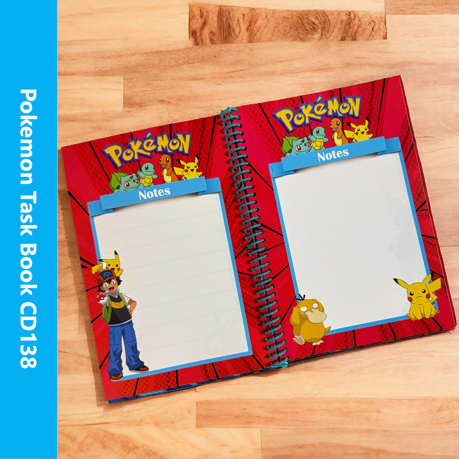 Pokemon Task Book | Shopee Singapore