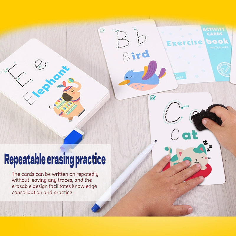 Montessori Children's Early Education Cognitive Cards Numbers ...