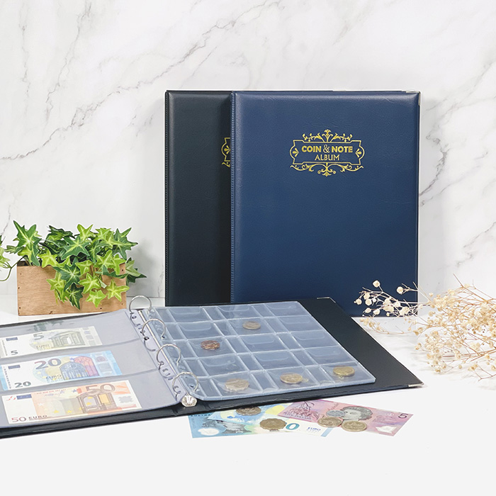 【SG】 Chuyu A4 Refillable Money Collection Album | Refillable Coin Album ...