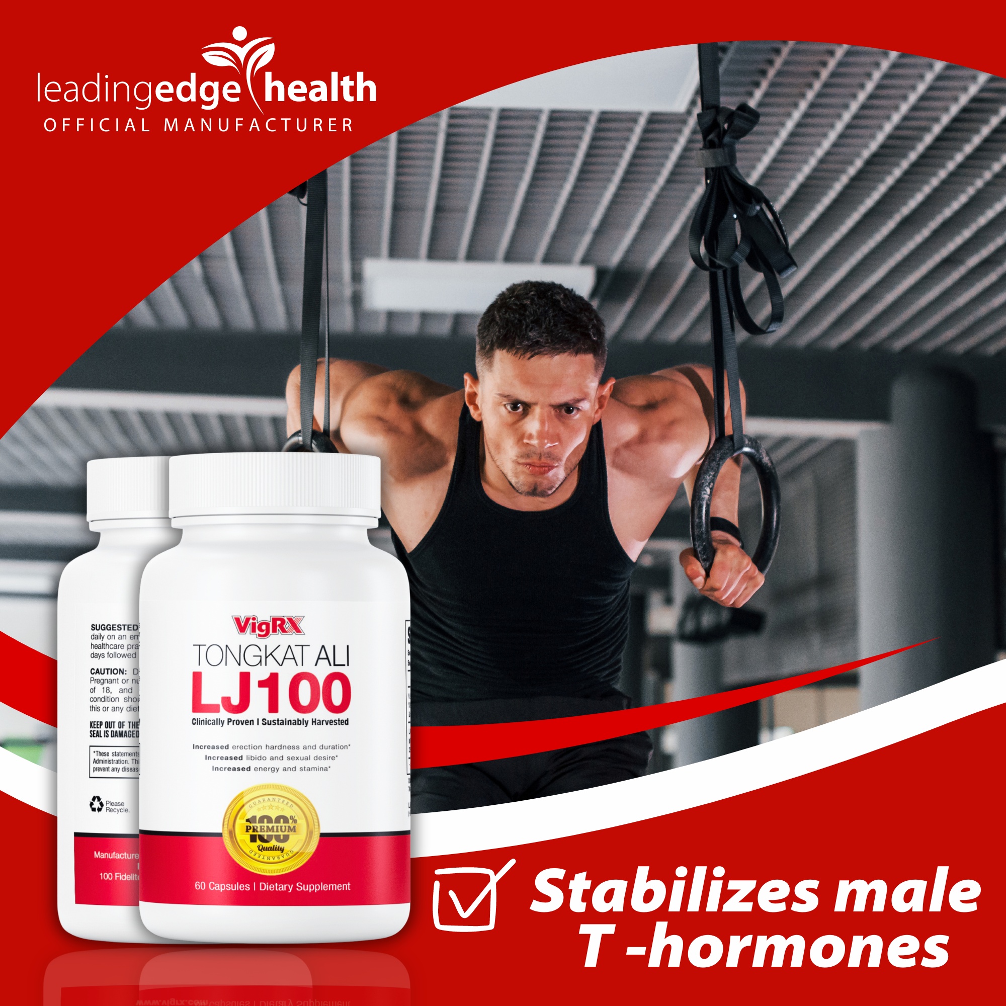 Tongkat Ali Male Enhancement Supplement - Boost Drive, Stamina & Energy ...