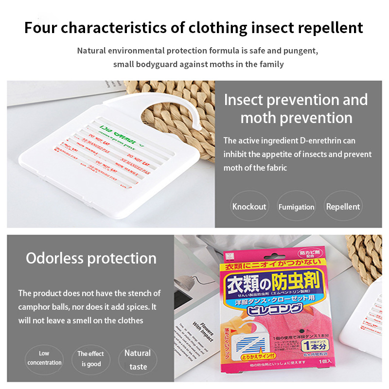 💖SG Stcok💖Japan Insect-proof and Mildew-removing Agent Wardrobe ...