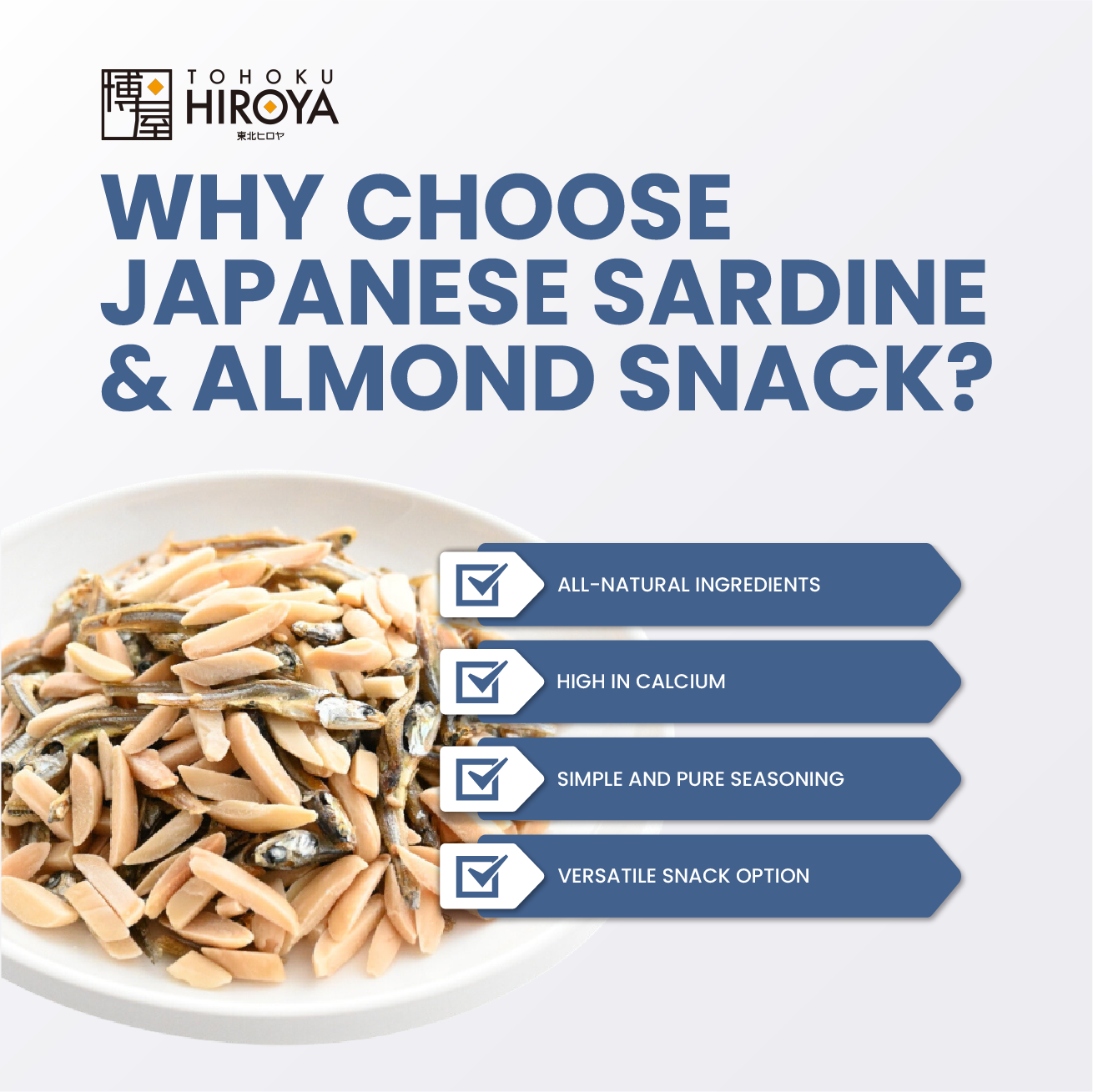 Hiroya Japanese Almond Fish Snack - Natural Healthy Delicious Summer ...