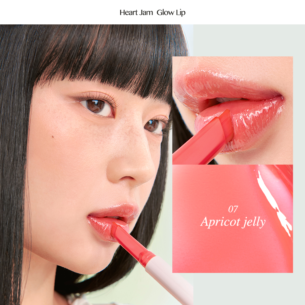 Peripera Heart Jam Glow Lip Shopee Singapore