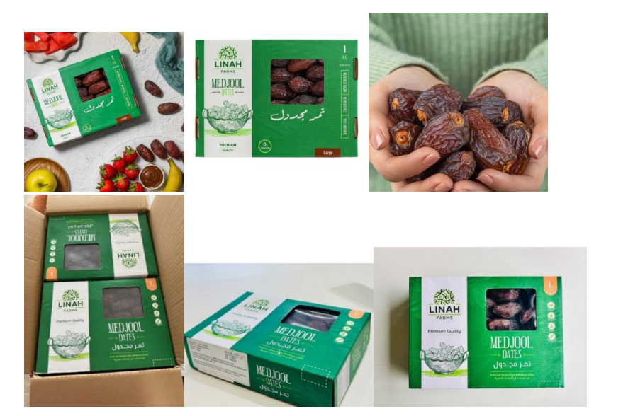 [Kurma] Linah Farms Premium Large Medjool Dates 500g – Succulent, Moist ...