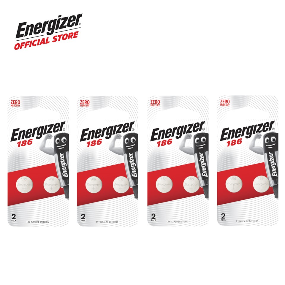 Energizer Miniature Alkaline 186 Batteries ( Bundle Of 4 ) | Shopee ...