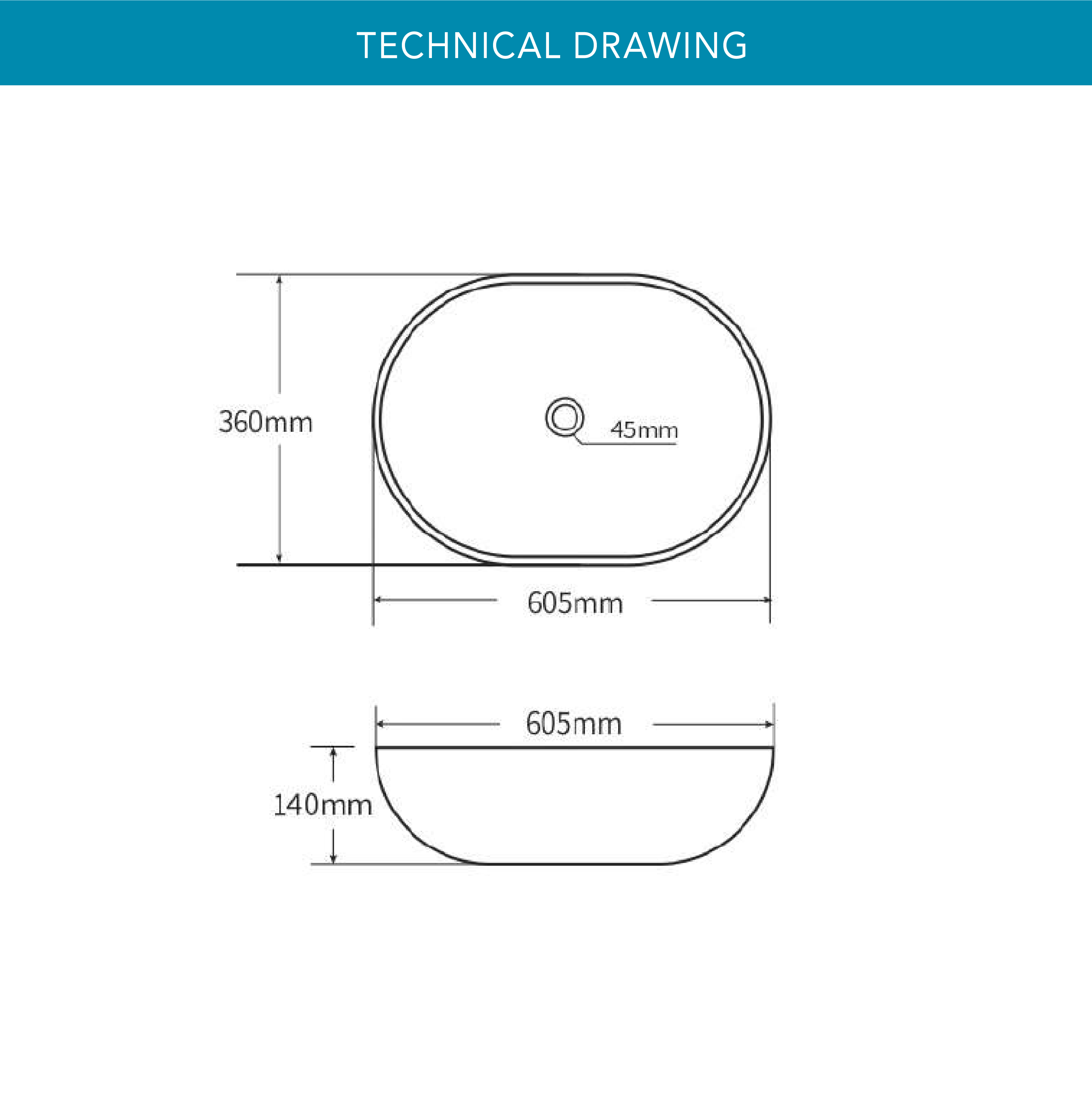 RIGEL Matte Black Counter-Top Basin LS64478 (BM) | Shopee Singapore