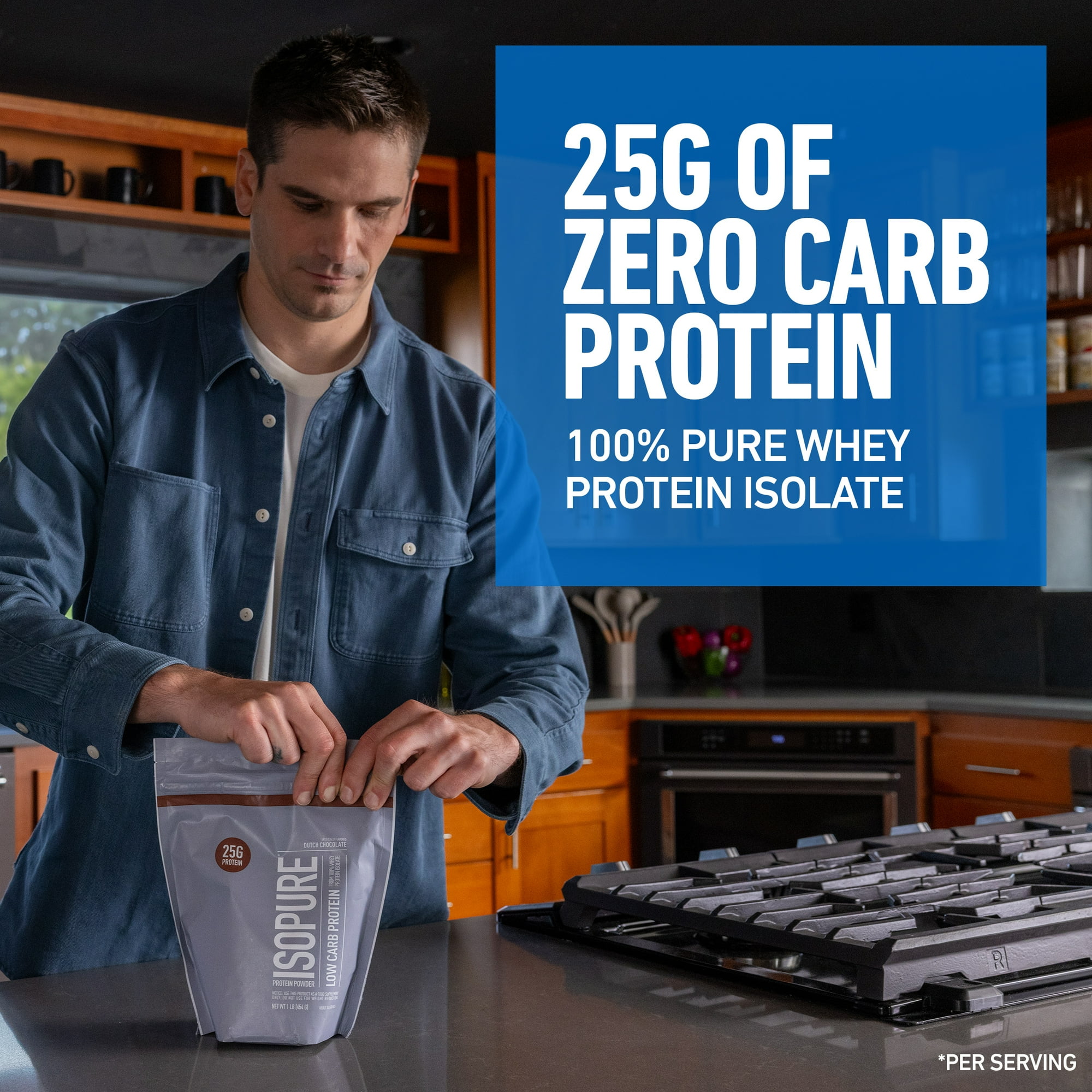 (Free Creatine Sachets) Isopure Zero or low Carb, Keto Friendly Protein ...