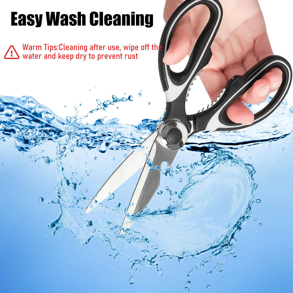 🇸🇬【SG stock】5 in1 Multi Purpose Kitchen Scissors Ultra Sharp Premium ...