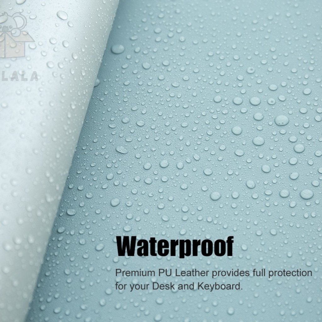 SG Waterproof Leather Desk Mouse Pad - Large Desktop Table Mat Laptop ...