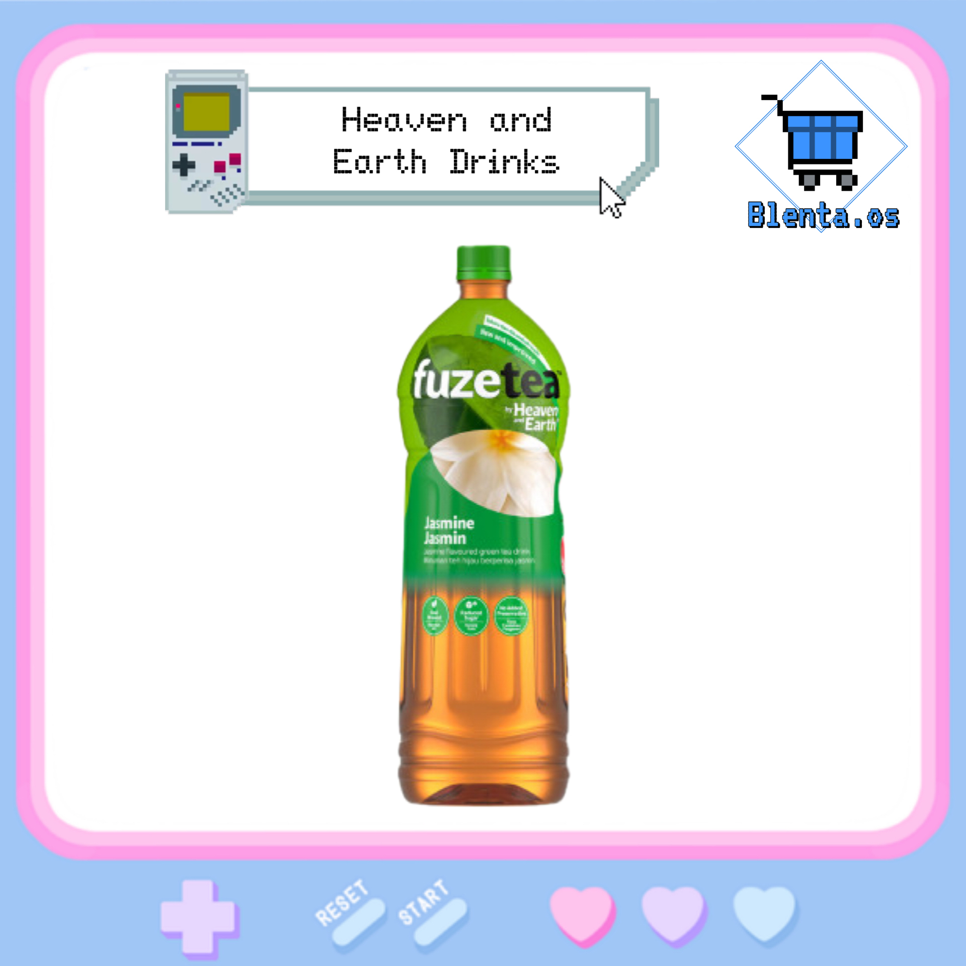 Heaven and Earth Fuze Tea PassionFruit/Mango/Jasmine 500ml🔥SG READY ...