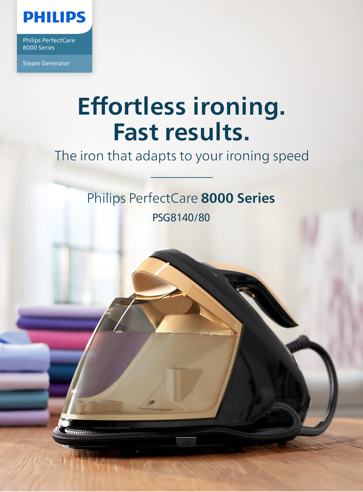 PHILIPS PerfectCare 8000 Series Steam Generator - PSG8140/80 ...