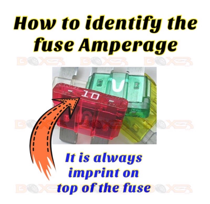 micro 2, micro mini fuse 12v 3A, 5A, 7.5A, 10A, 15A, 20A, 25A, 30A, 40A ...