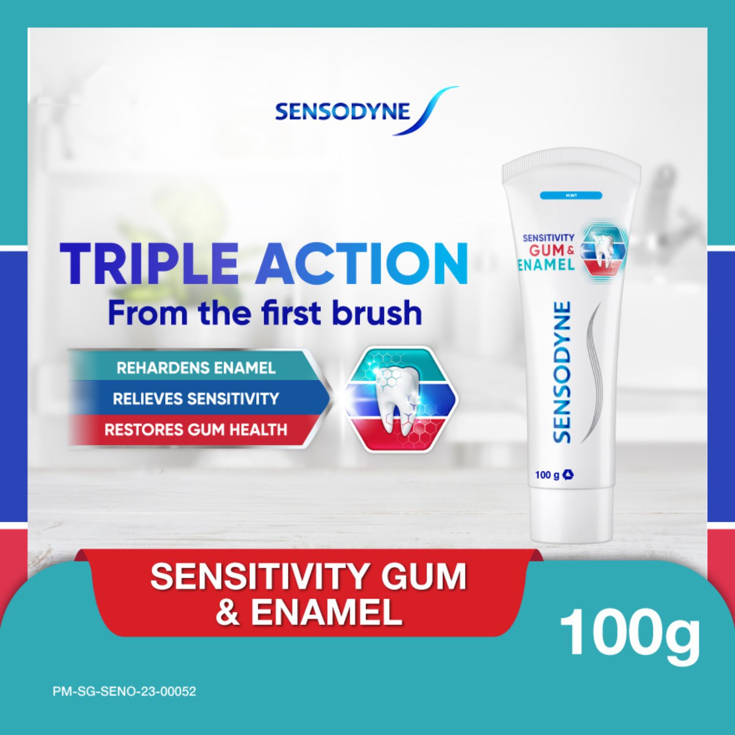 SENSODYNE Sensitive Teeth Sensitivity Gum & Enamel Dental Sensitivity ...
