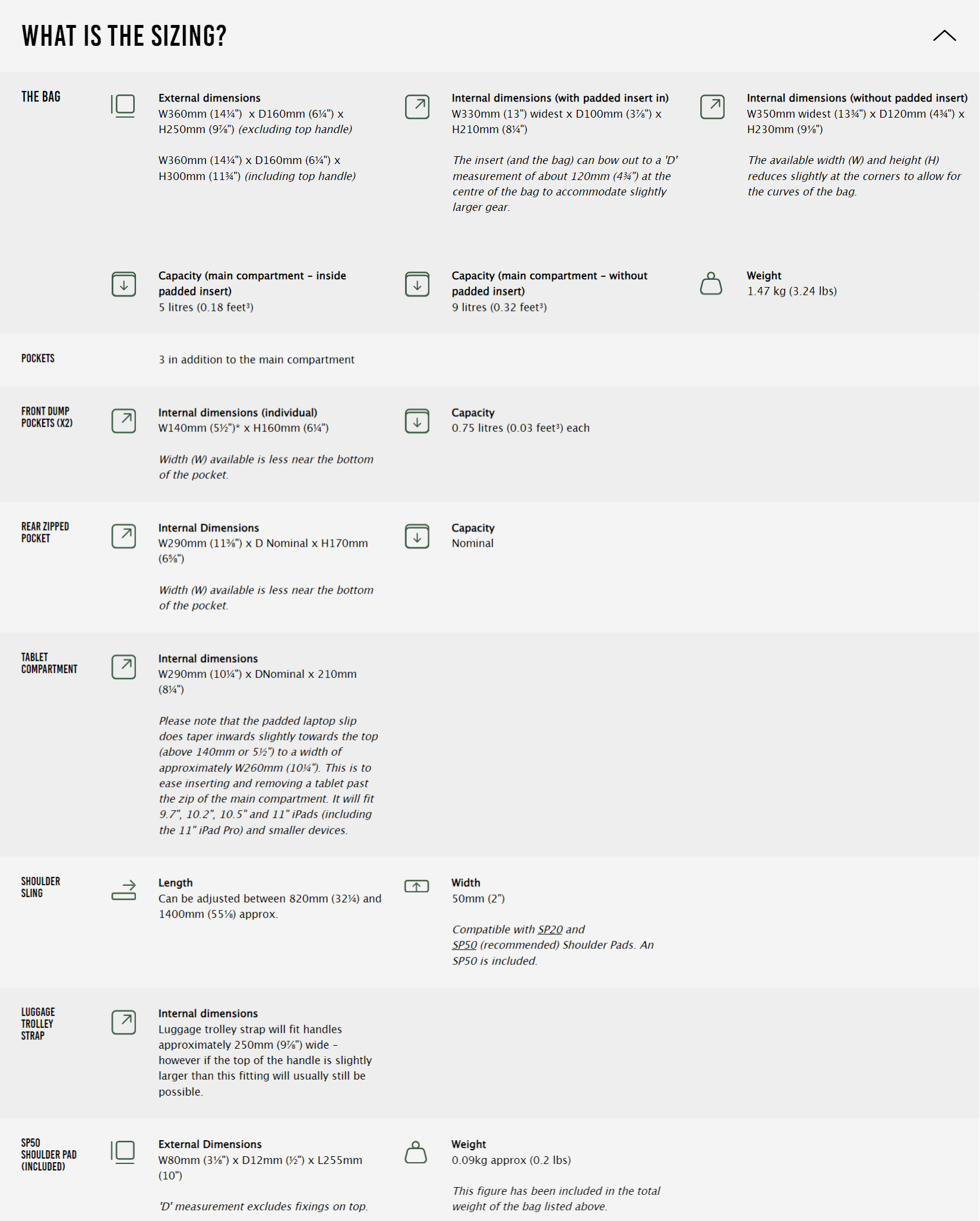 Billingham Mini Eventer (Limited Edition 50 Years Anniversary) Camera ...