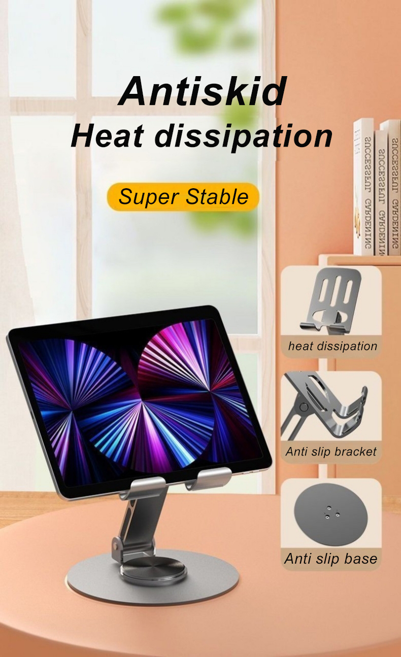 Mobile Phone/pad Stand Holder Desktop Lifter Adjustable Portable ...
