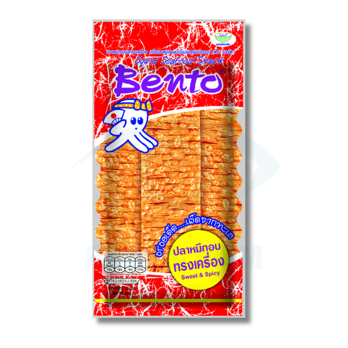 (HALAL) Bento Squid Thai Snack 4g X 12 pcs | 7 AVAILABLE FLAVORS | SG ...