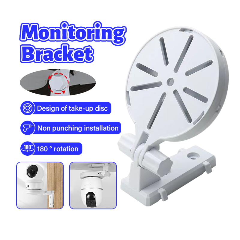 【SG Ready Stock】2 In 1 No-Drill Wall Mount Camera Stand CCTV Holder ...