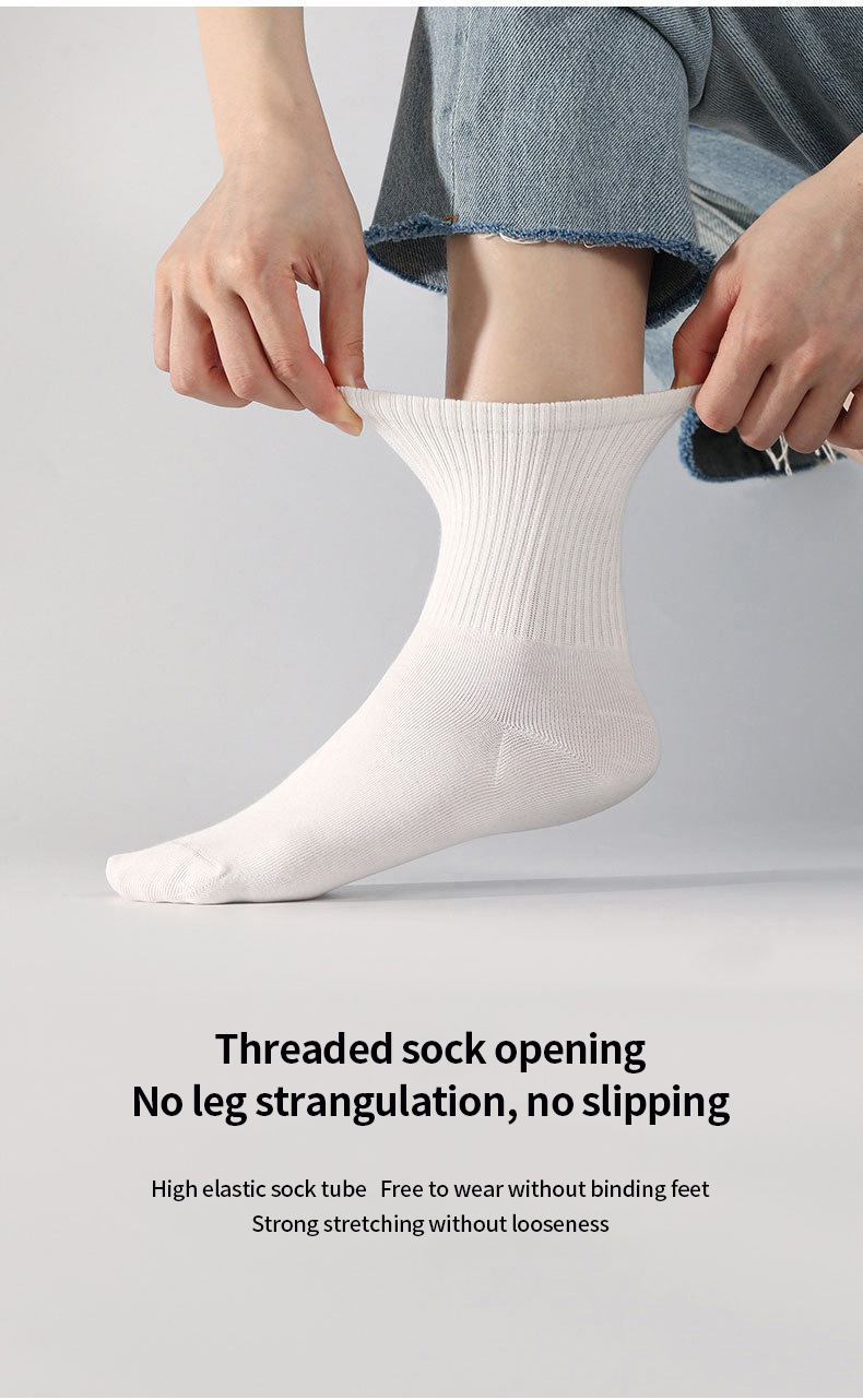 (HOME+) Disposable Socks for Travel Sports Men's and Women's Socks ...