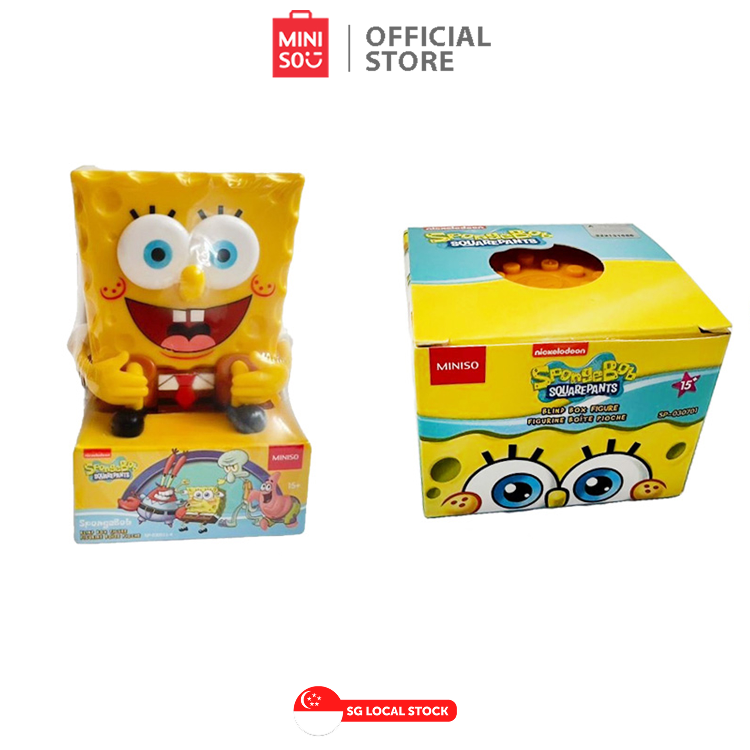 Miniso SpongeBob SquarePants Surprise Blind Box - Undersea Happy Hour ...