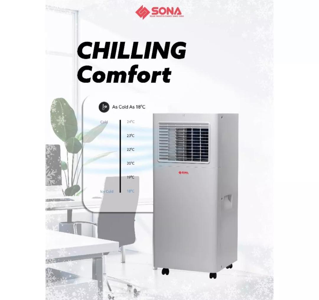 SONA 10,000BTU (1200W) Remote Portable Air Conditioner SACN6250 | SACN ...